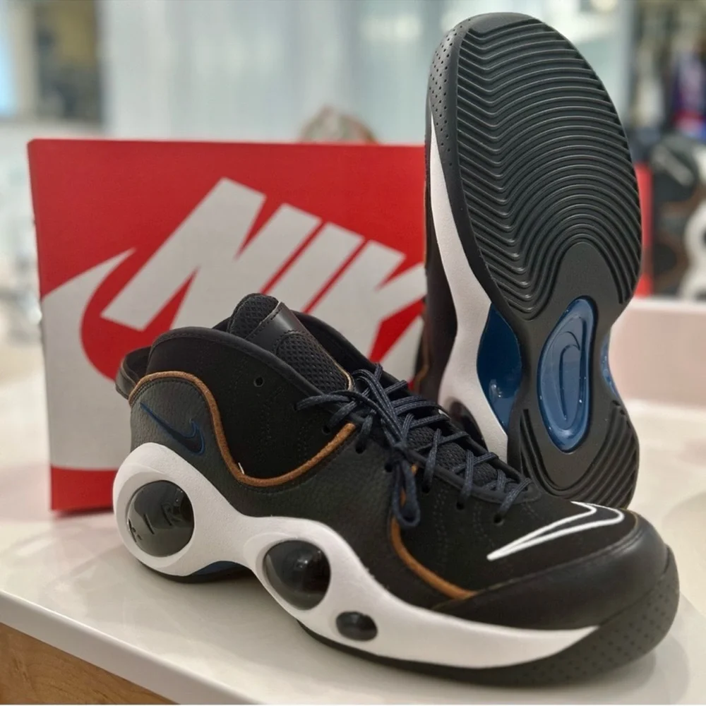 Nike | Shoes | Nike Air Zoom Flight 95 Black And White Sneakers | Poshmark